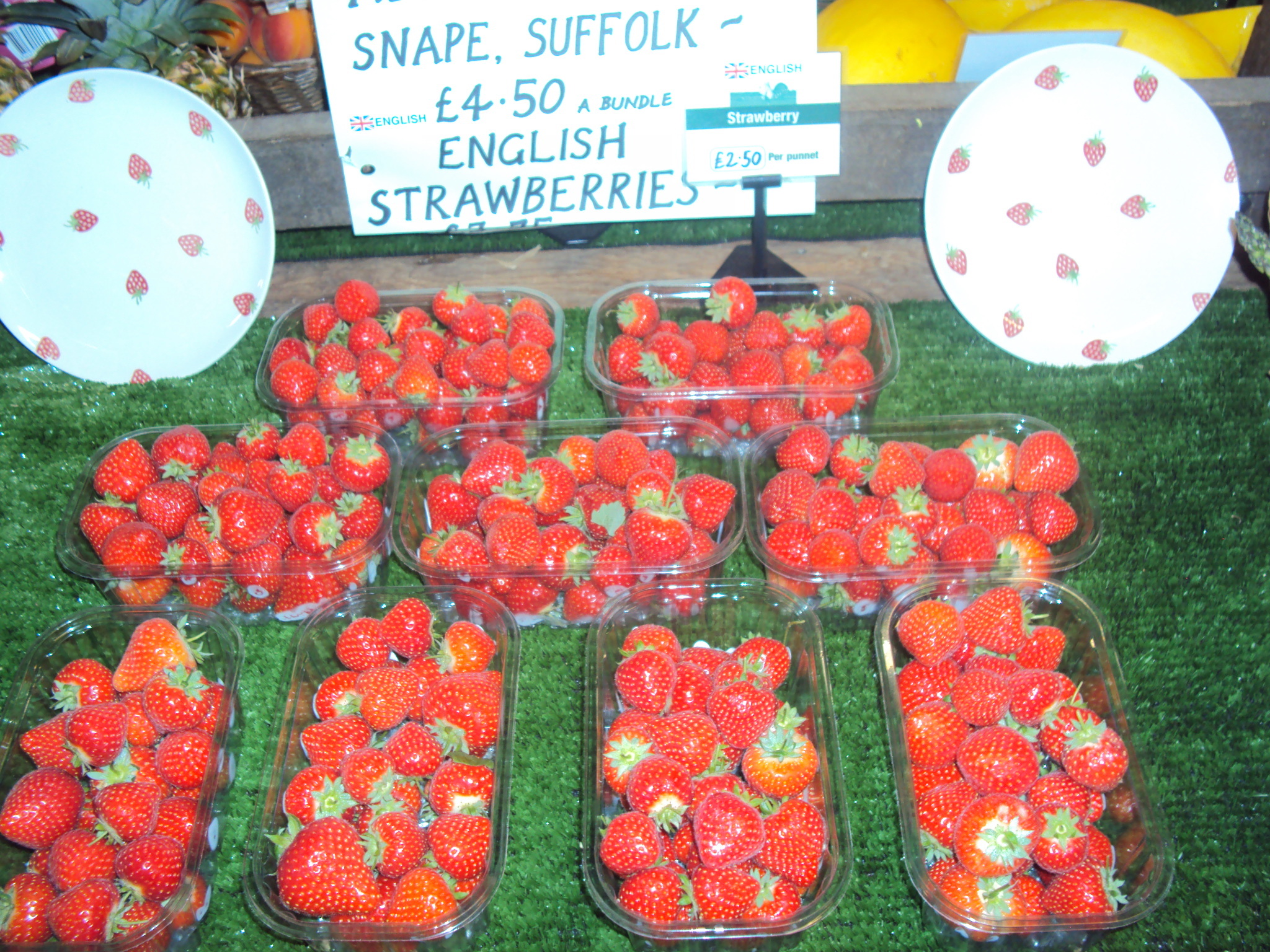 Fresh English Strawberries Now Available - Hall Farm